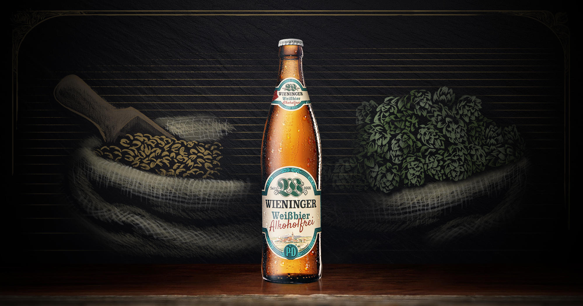 Wieninger Weißbier Alkoholfrei | wieninger.de